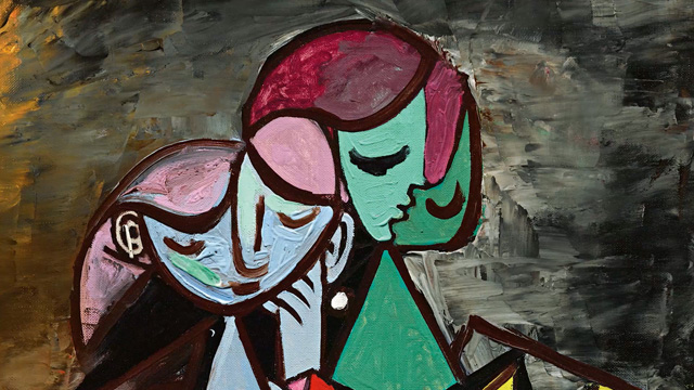 Pablo Picasso S Deux Personnages La Lecture