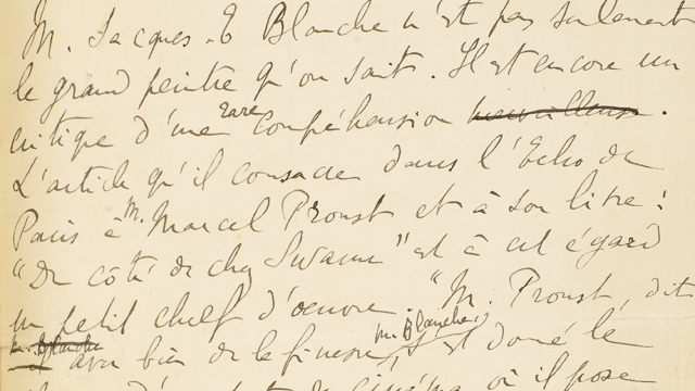 A Rare Gift From Proust | Books & Manuscripts | Sotheby’s