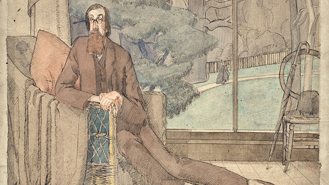 A Defining Portrait: Henry Lamb’s Study for Lytton Strachey | Modern ...