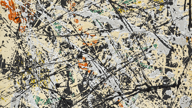 First Look: An Iridescent Masterpiece by Jackson Pollock