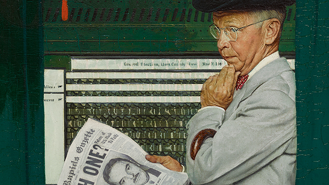 Norman Rockwell at the Polls | American Art | Sotheby’s