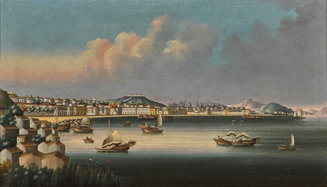 Then and Now: Port Scenes in China Trade Paintings | Chinese Works of ...