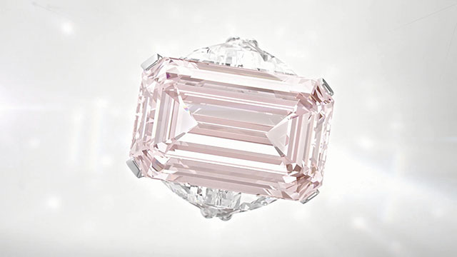 A Magnificent Fancy Intense Pink Diamond