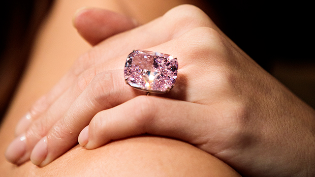 'The Raj Pink' Unveiled in London | Jewelry | Sotheby’s
