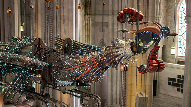 Xu Bing’s Chinese Phoenixes Rise in New York Cathedral | Sotheby’s