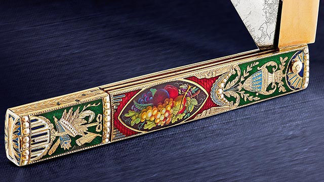An Exceptional Musical Fruit Knife | Watches | Sotheby’s